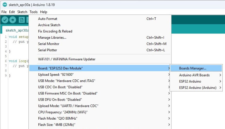 ESP32 programmieren Anleitung ESP32 programmieren