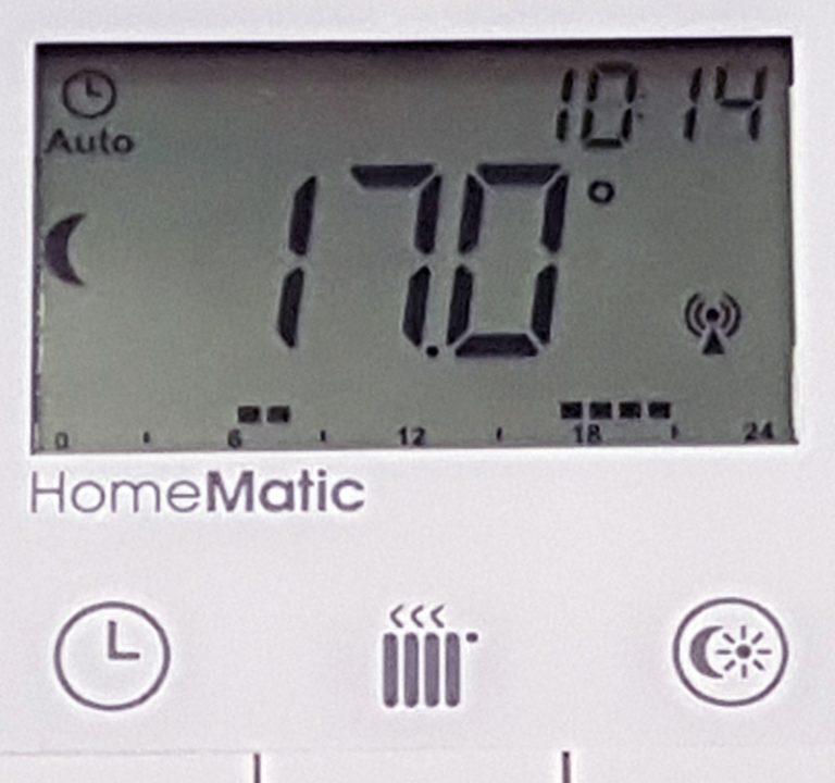 Homematic Heizkörperthermostat Test Die technischen Daten